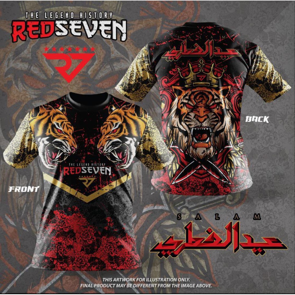 raya 2024 [READY STOCK] BAJU RAYA REDSEVEN EDITION 2023 (BR21) jersey ...