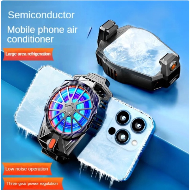 Cell Phone Cooler Portable Mobile Phone Radiator Phone Cooling Fan ...
