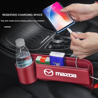 Car Seat Crevice Storage Box Cup Holder For Mazda 2 3 CX5 CX30 CX8 CX3 ...