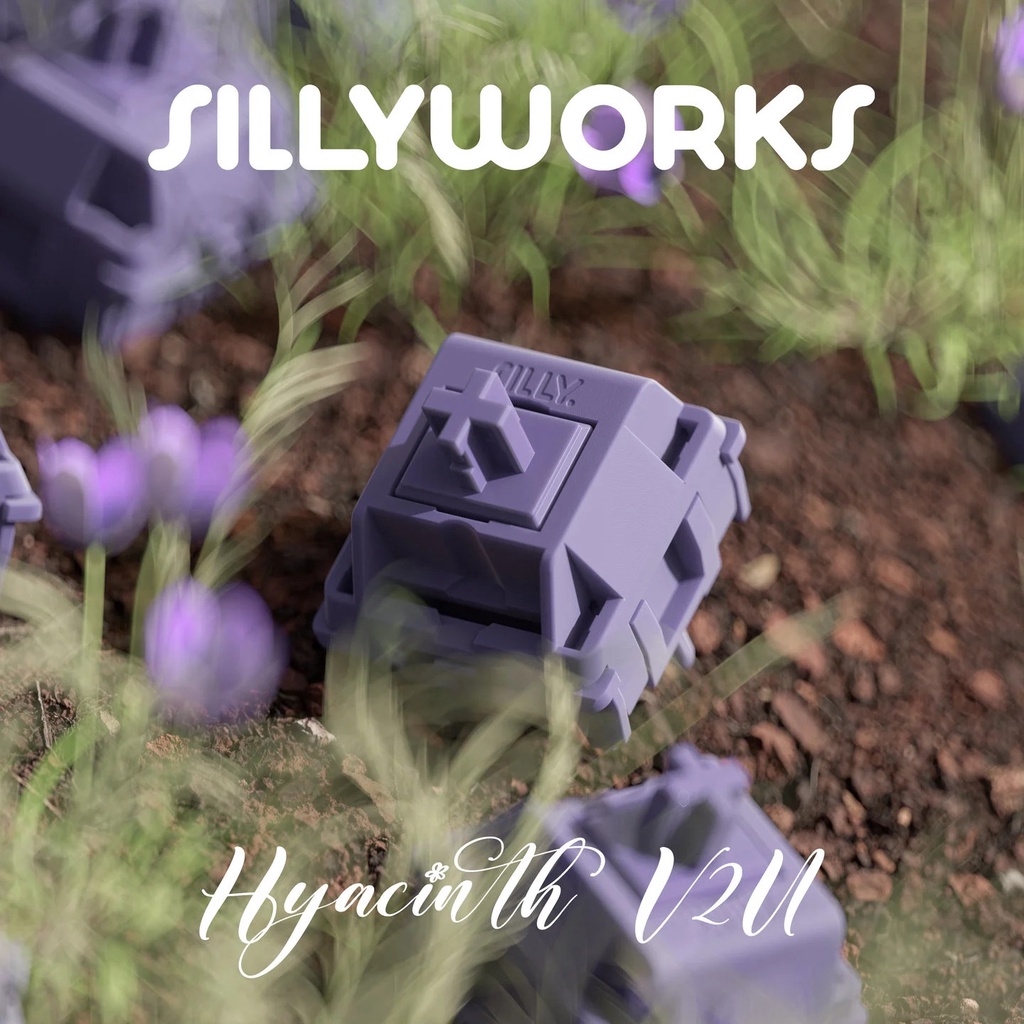 【In Stock】Hyacinth V2U Linear Switch (10/30-Packs) Nylon Five Pins ...