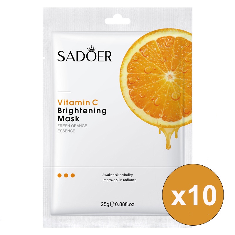 SADOER Vitamin C Whitening Brightening Full Range Skin Care Body Care Facial Care All Series ...