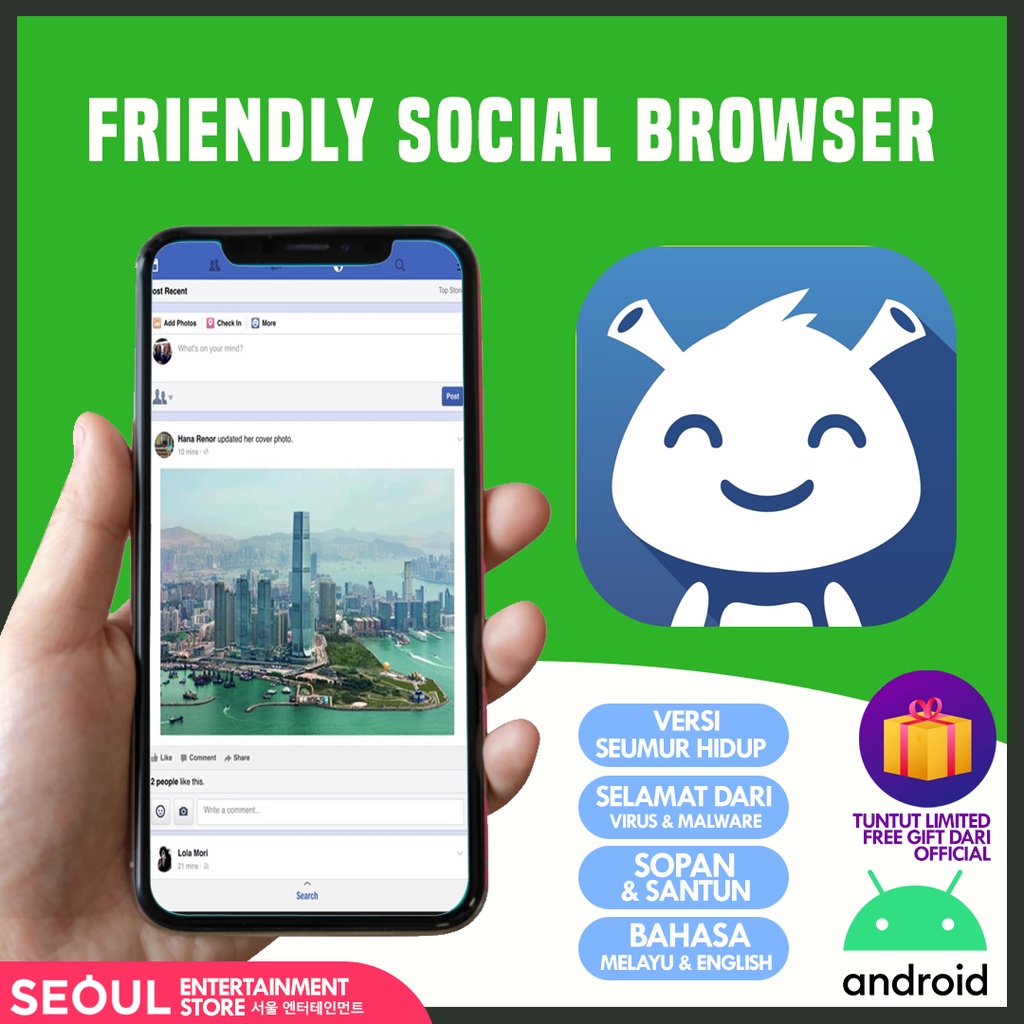 NEW VERSION 🔔 Friendly Social Browser 🔔 MOD GAME [ANDROID] | Shopee ...