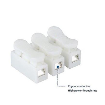 *Ready Stock* CH2/CH3 Spring Connector Wire Terminal Block | Shopee ...