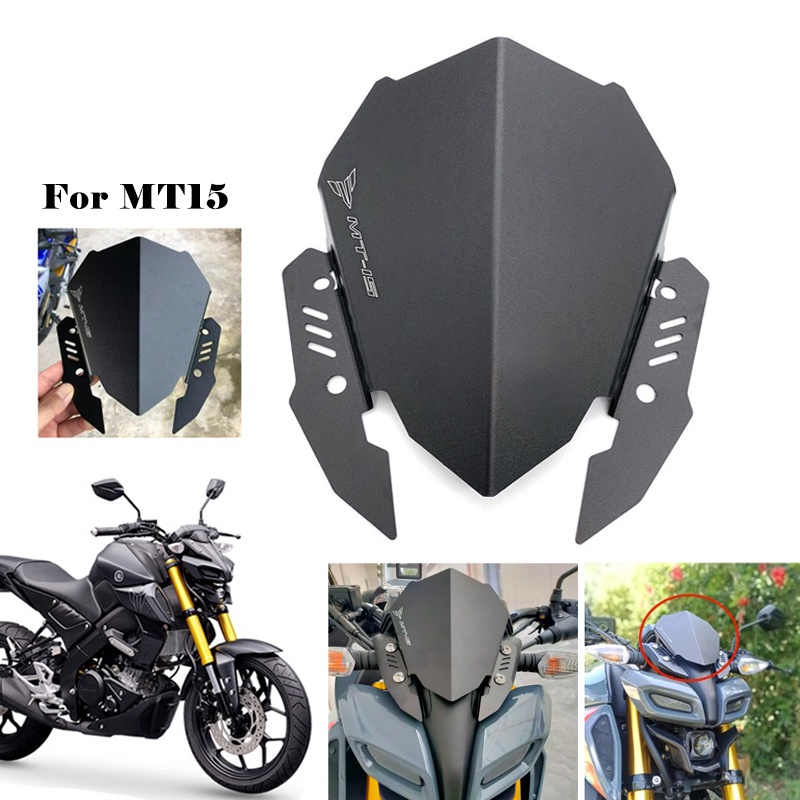 REALZION For Yamaha Mt15 Mt 15 2019 To 2023 Motorcycle Windshield ...