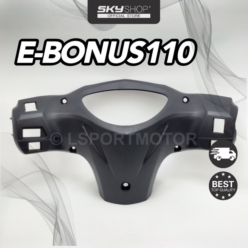 SYM E-BONUS 110 HANDLE METER COVER (MATTE BLACK) 53206-SAF-0001 EBONUS ...
