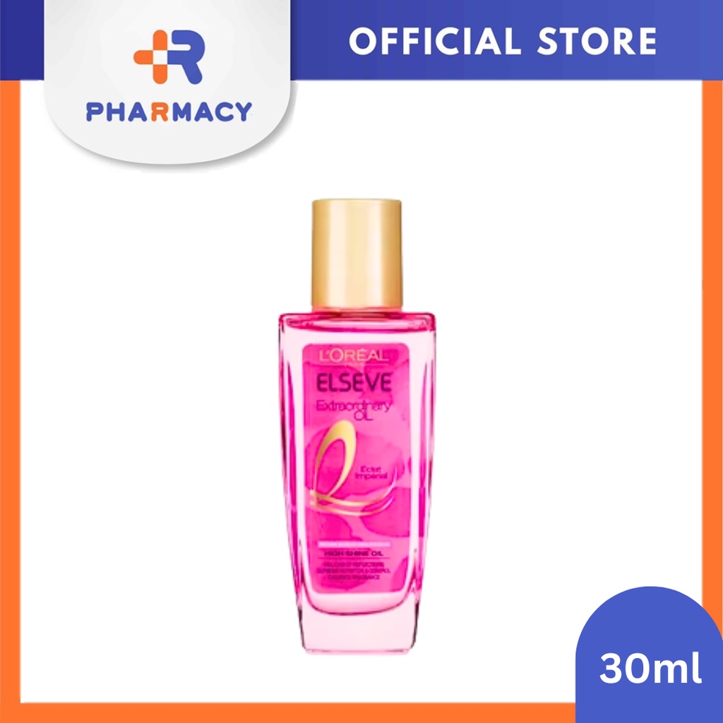 R Pharmacy | Loreal Elseve Extraordinary Oil Pink Eclat 30Ml | Shopee ...
