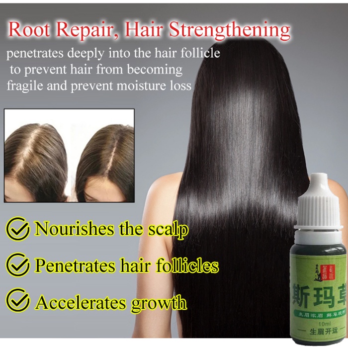 🔥Hot Sale🔥Pure Usma Grass Juice Hair Growth Solution /Genetic Hair Loss ...