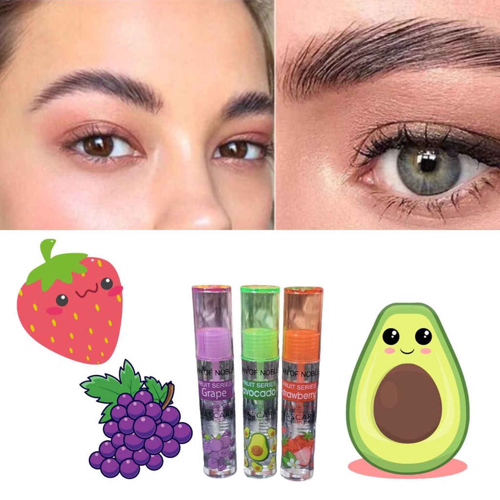 Iman of Noble @ Fruit Series Lash & Brow Transparent Nutlrition Gel ...
