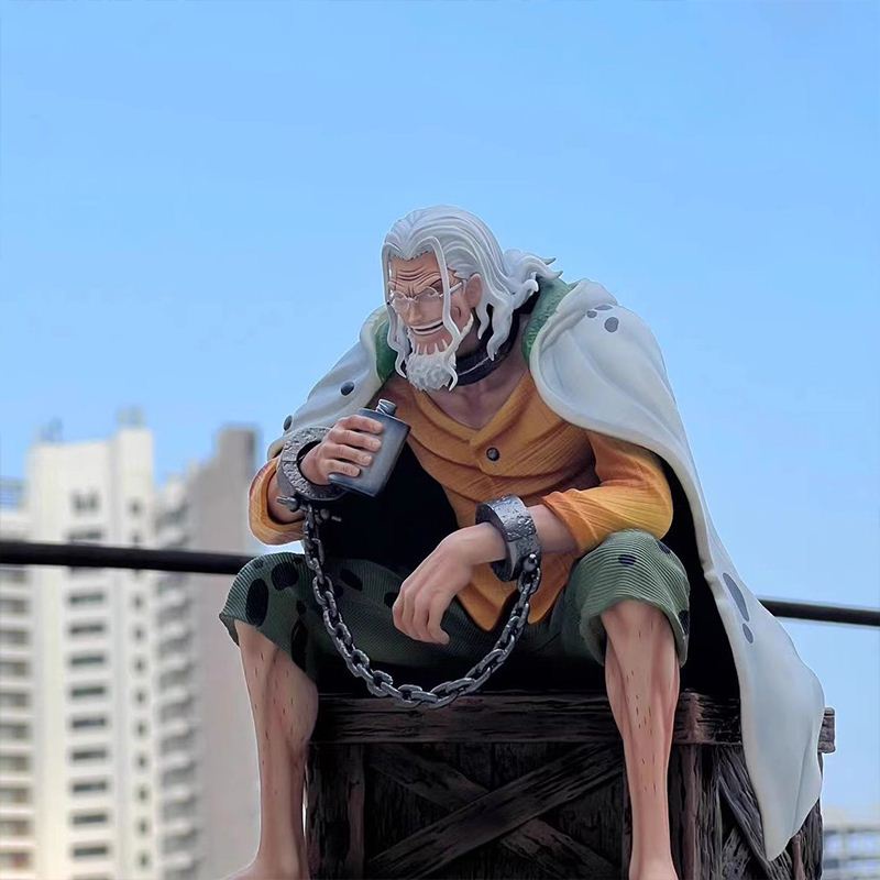 One Piece BT Sitting Posture Rayleigh Rayleigh Free Bonfire gk Figure ...