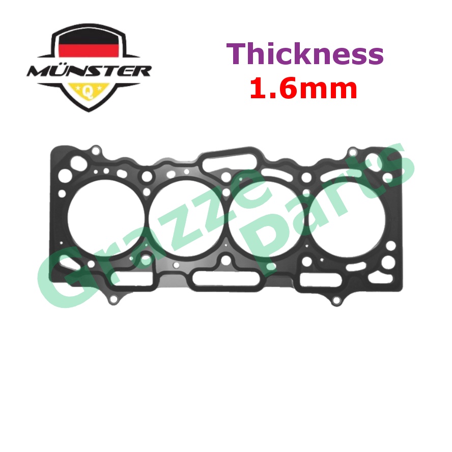 Münster Cylinder Head Gasket MD342397 for Proton Waja 1.6 4G18 MMC ...