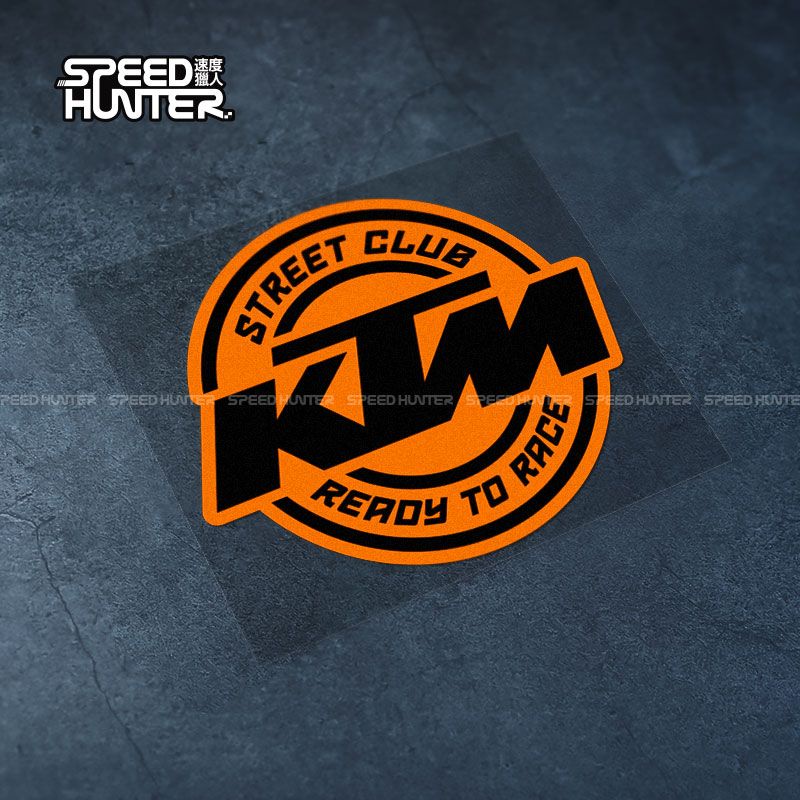 KTM round LOGO sticker DUKE390 RC390 DUKE790 DUKE890 motorcycle fuel ...