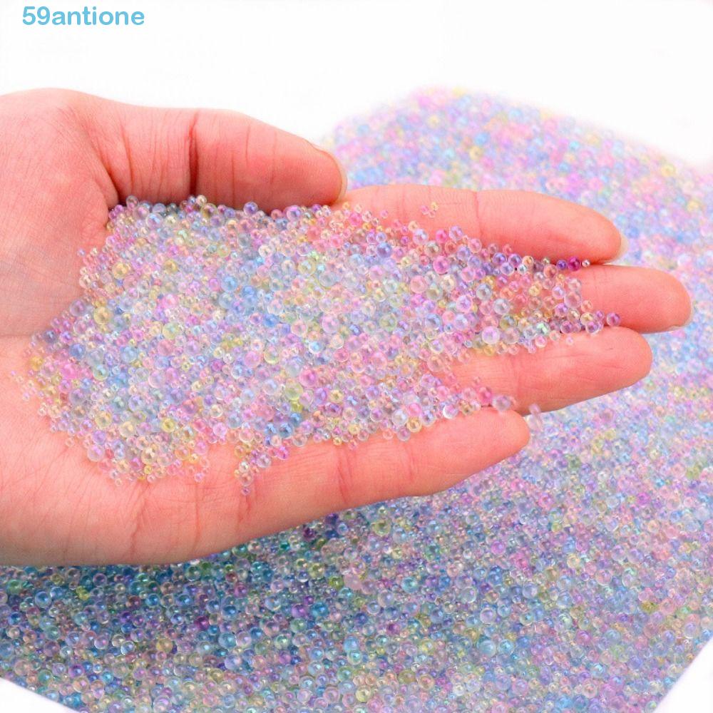 ANTIONE Water Bubble Beads Quicksand Nonporous DIY Epoxy Crafts Art ...