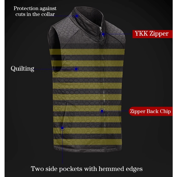 High armor anticut vest protective vest invisible vest anticut ...