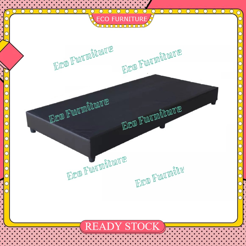 Katil Bujang Katil Kulit PVC Single / Super Single Divan Katil Tambah ...