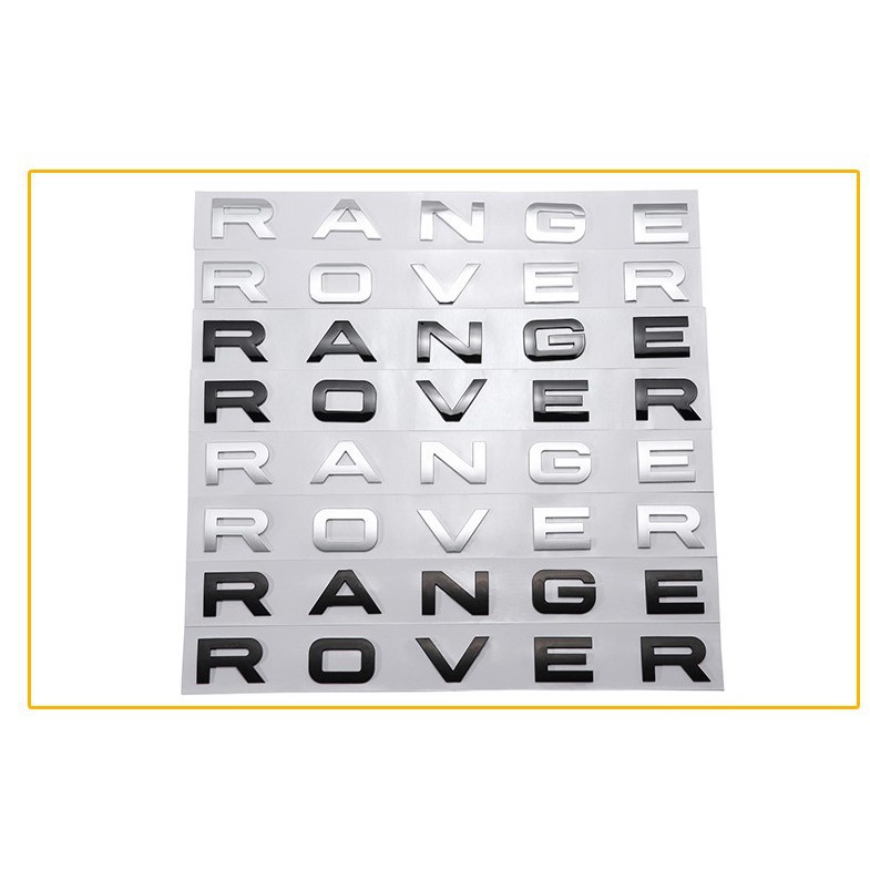 Applicable to the Range Rover logo, Range Rover Sport, with RANGE ROVER ...