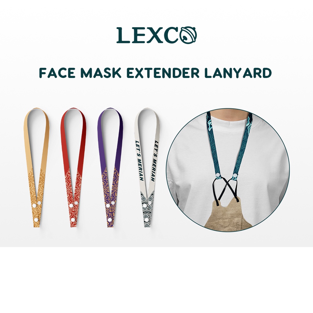 LEXCO Face Mask Extender Lanyard Chain Hanging Strap_LEXCO-Lanyard ...