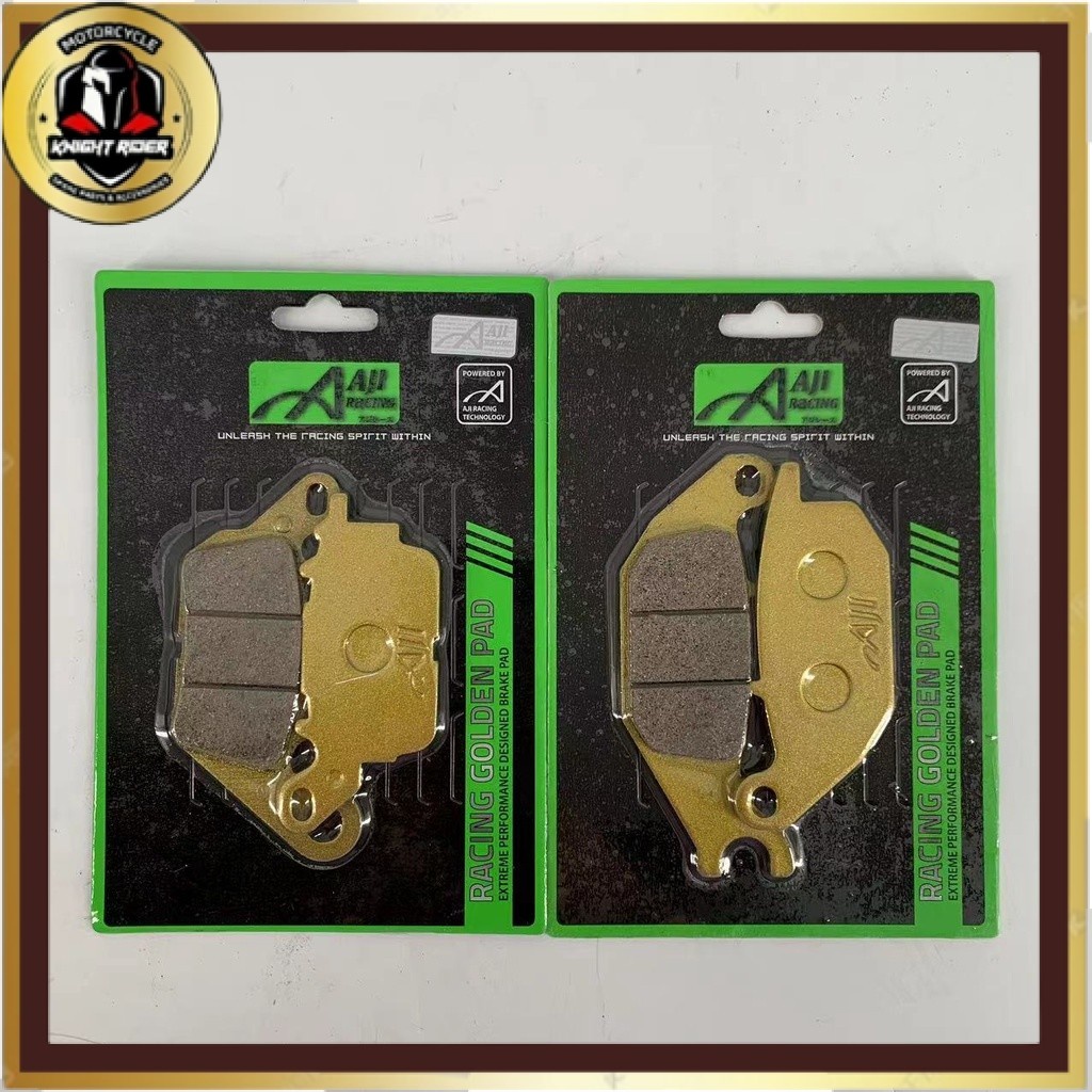 AJI RACING BRAKE PAD Y15 LC V8 FI DEPAN BELAKANG BREK PAD RACING ...