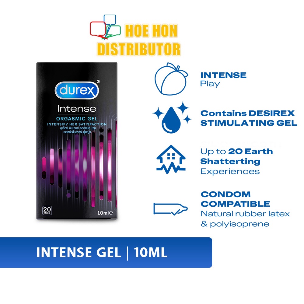 Durex Intense Orgasmic Gel 10ml | Shopee Malaysia