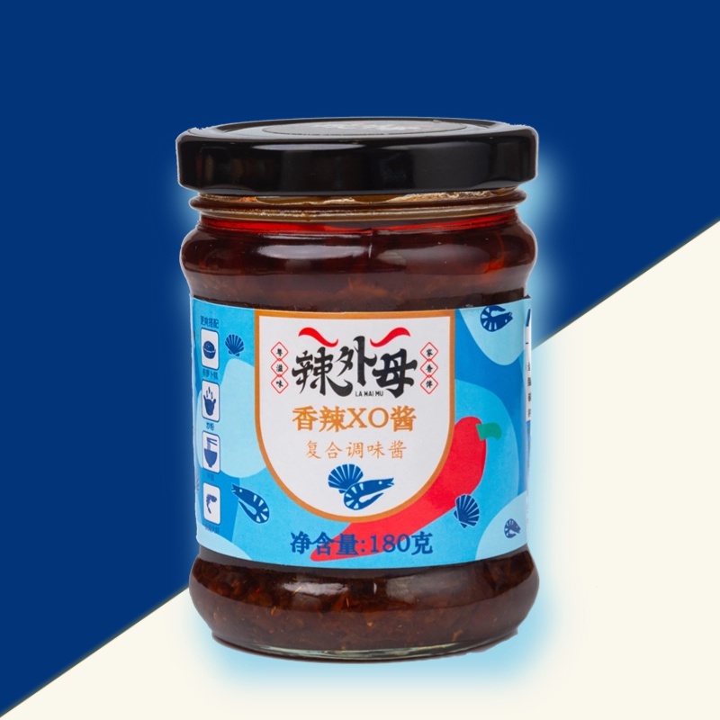 LAWAIMU Spicy XO Sauce 辣外母香辣XO酱 180g | Shopee Malaysia