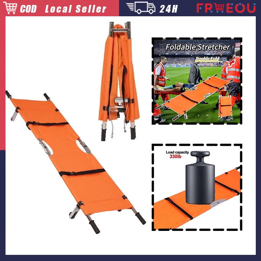 Heavy Duty Stretcher Bed Aluminum Alloy Portable Foldable Stretcher ...