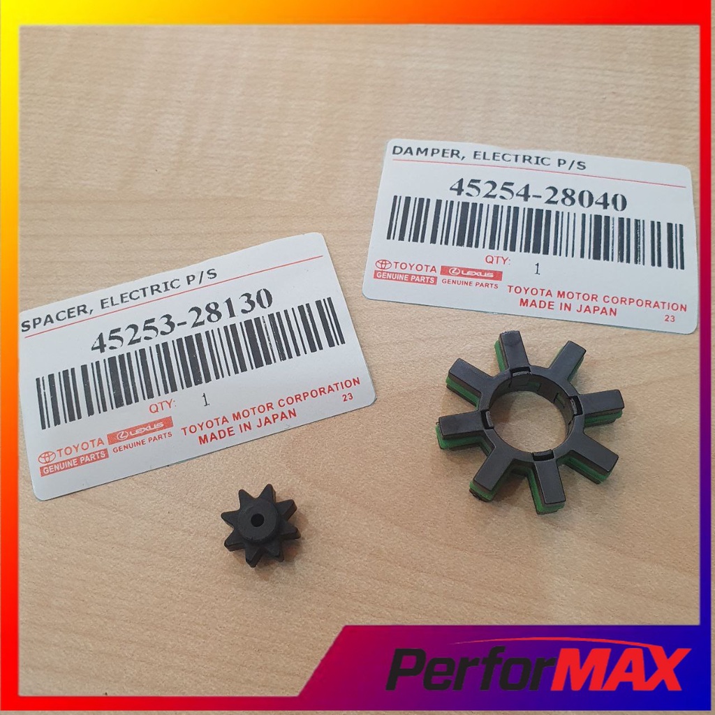 ORIGINAL ELECTRIC POWER STEERING COLUMN MOTOR GEAR DAMPER TOYOTA ESTIMA ...