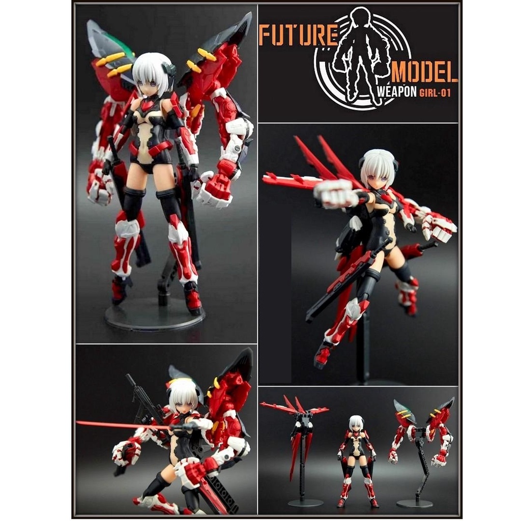 Mecha Waifu ARF Astray Red Girls + RG 1/144 Flight Pack & Power Arms ...