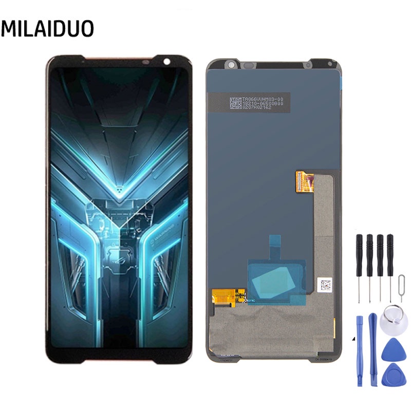 ORIGINAL For ASUS ROG Phone 3 ZS661KS / ZS661KL ROG 3 LCD Display Touch ...