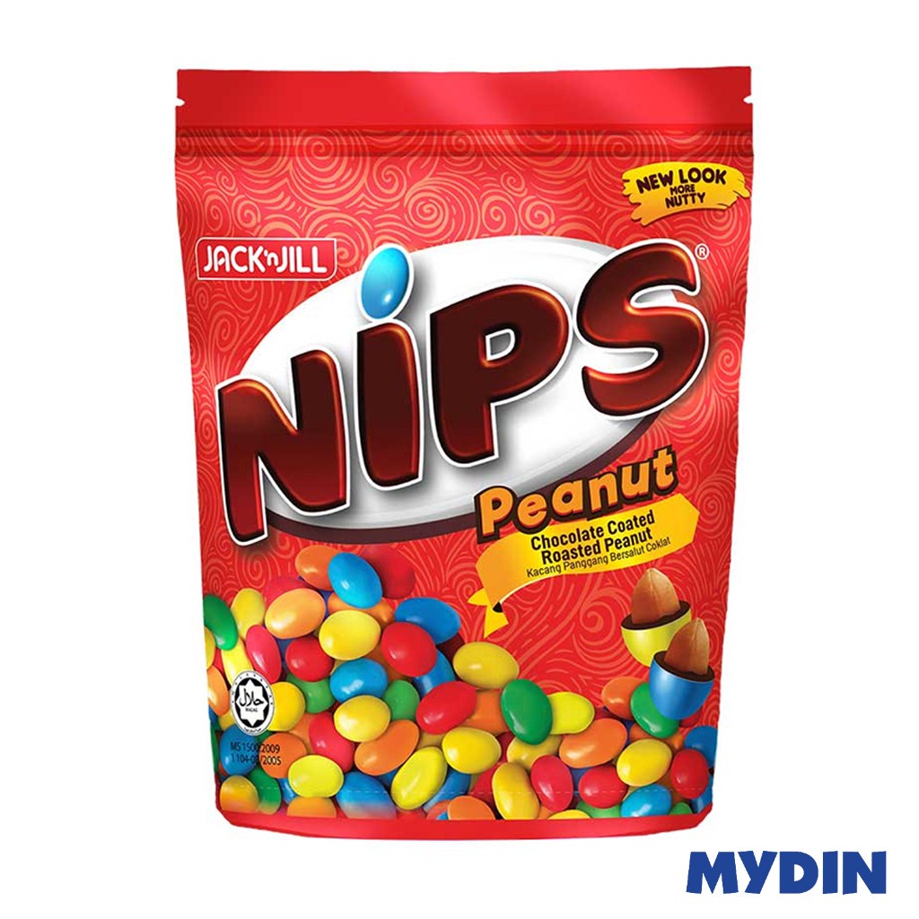Nips Chocolate Coated Roasted Peanut (160g) | Shopee Malaysia