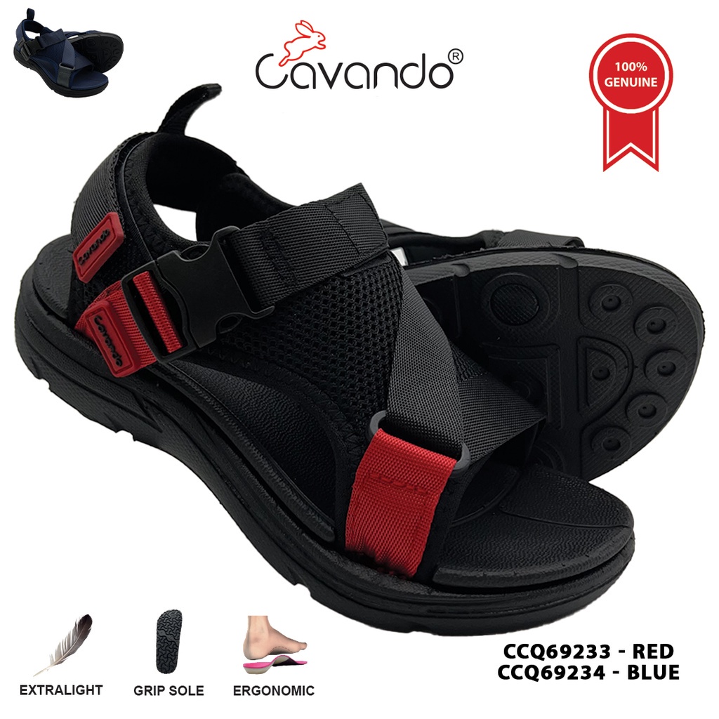 Cavando Sandal Kanak-Kanak Ringan - Kid's Sandal CCQ69233/CCQ69234 Red ...