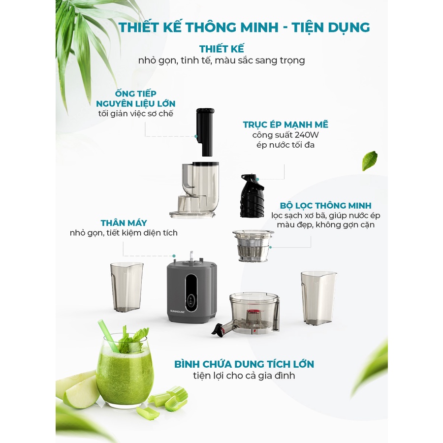 Sunhouse SHD5503 Slow Press Machine | Shopee Malaysia
