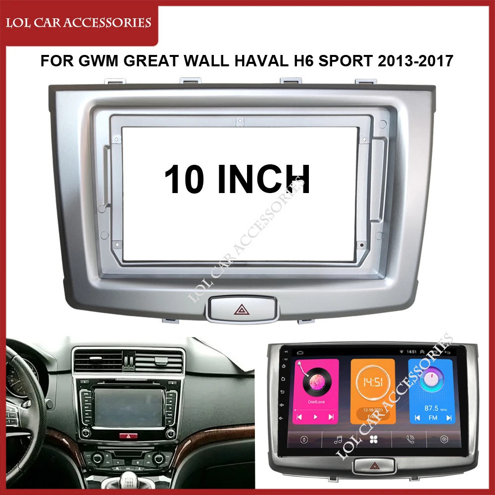 EZ-10 Inch For GWM Great Wall Haval H6 Sport 2013-2017 Car Radio Stereo ...