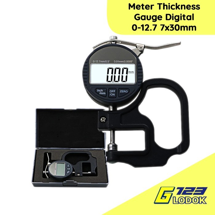 Thickness Gauge Digital Meter Measuring Tool Thickness Gauge Metal Iron ...