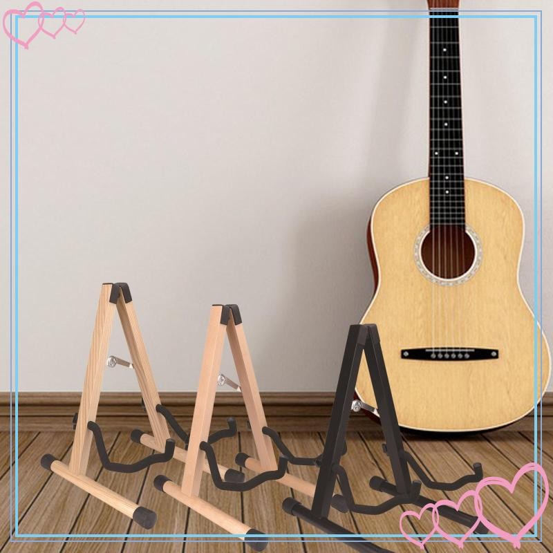 [meteorbdMY] Folding Guitar Stand Guitar Stand Wooden A Frame ...