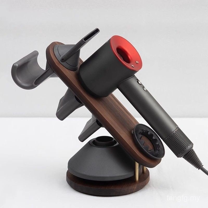 Dyson Hair Dryer Storage Rack Black Walnut Hair Dryer Rack Vertical ...