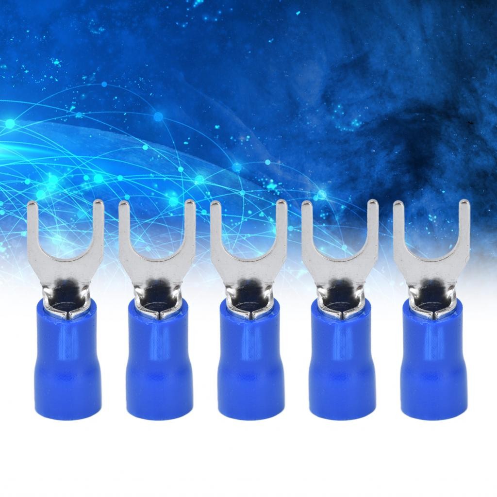 Rrianfo U Type Wire Connector 12-10 AWG Spade Terminals Copper ...