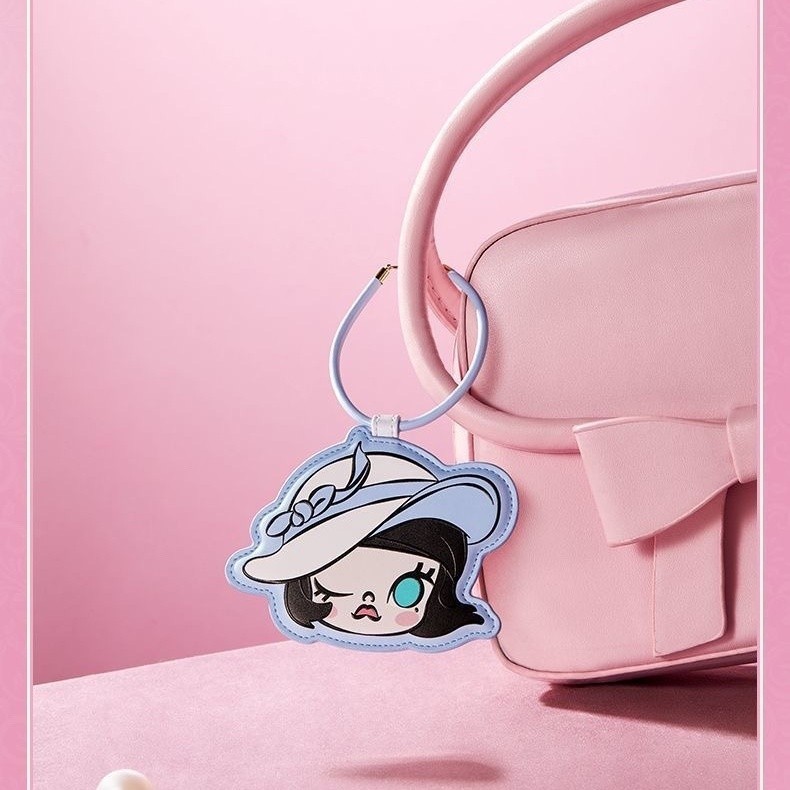 POPMART MOLLY Daily Look series-Card sleeve pendant Hanging backpack ...