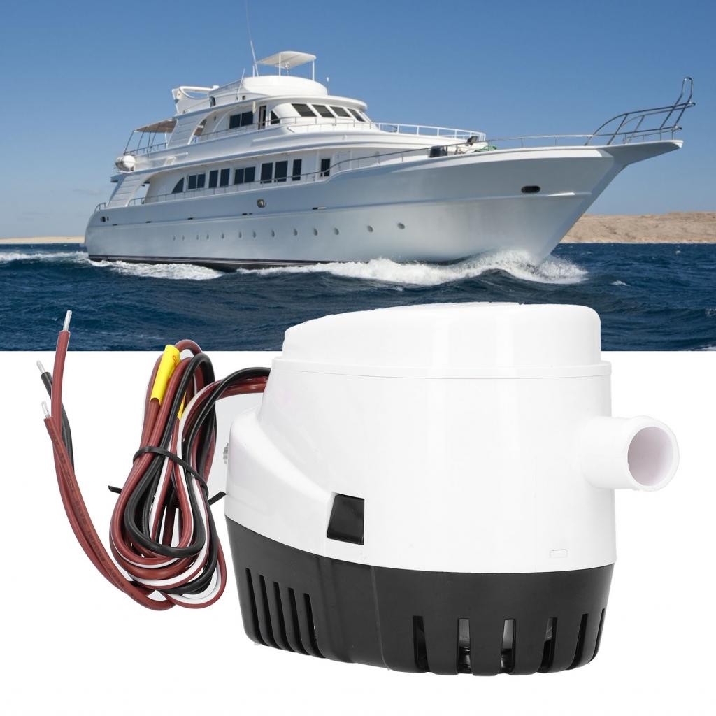 Titishop 12V 750GPH Automatic Submersible Bilge Pump with BuiltIn ...