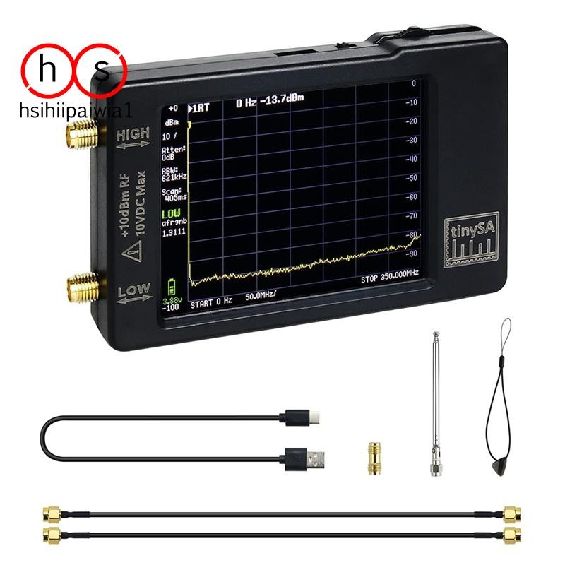Spectrum Analyzer, Handheld RF Spectrum Analyzer 2.8 Inch Display Built ...