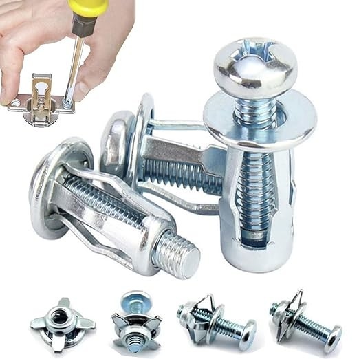 365DIY Jack Nuts Screw Anchors Petal Screw Expansion Plugs Expansion ...