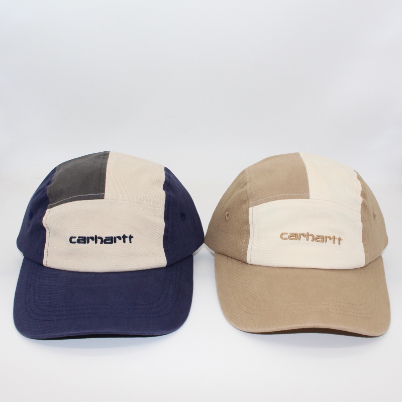 Color Cotton Soft Top Five Panel Retro Curved Hat Letter Men's and ...