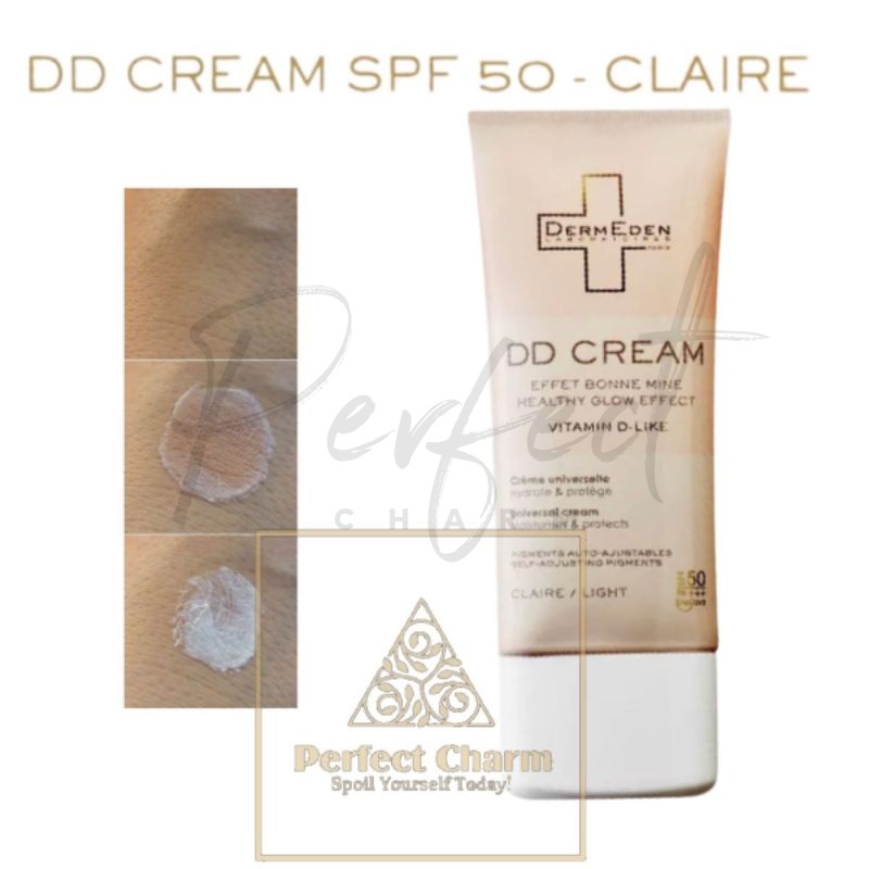 Dermeden DD Cream Sunscreen SPF 50 - 50ml l Light Tinted Colour ...
