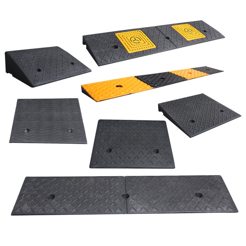 Rubber Slope Road Curb Oblique Upper Layer Table Step Mat Car Solid ...