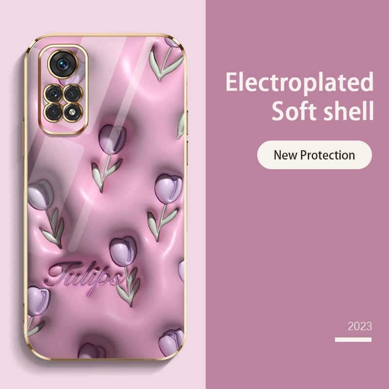 YBD Flat Phone Case for Redmi Note 11 Pro Note 11S 11E 4G 5G Xiaomi ...