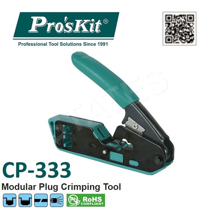 Pro'sKit CP-333 Modular Plug Crimping Tool (Taiwan) | Shopee Malaysia