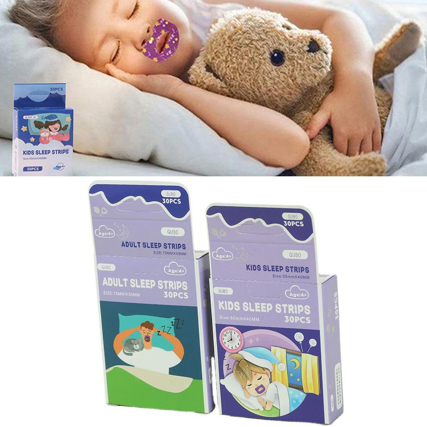 Original 30Pcs Anti-Snoring Mouth Cover Plaster Lip Stickers Mouth ...