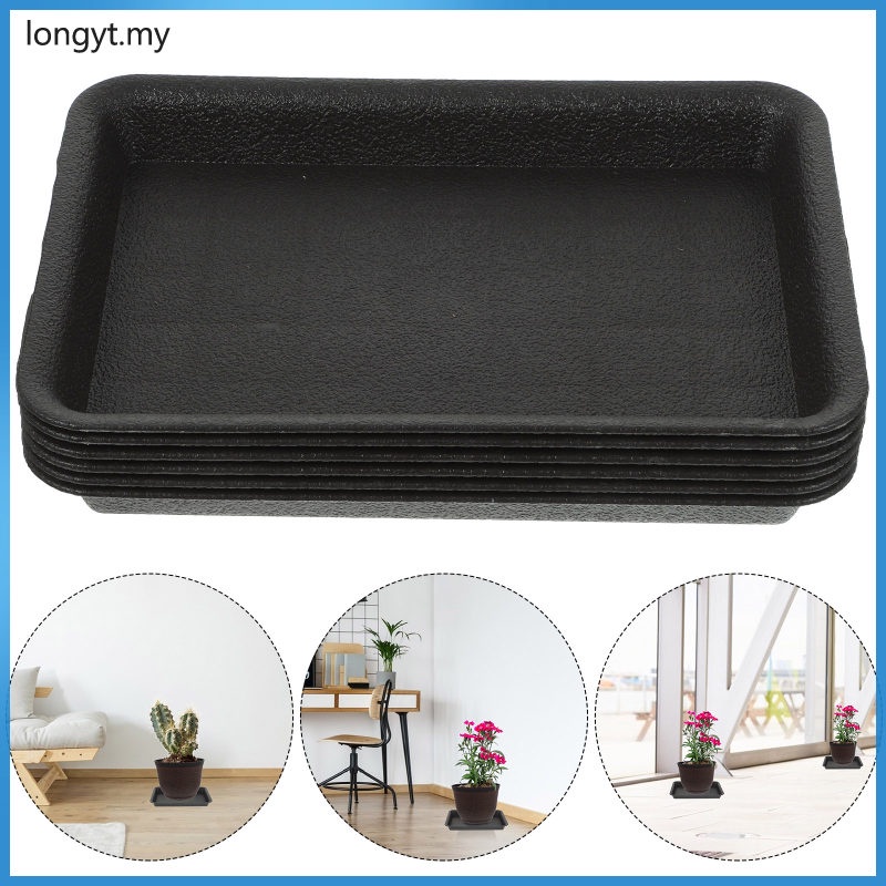 Flower Pot Tray Plastic Plant Pots Indoor Plants Soil Block Trays ...