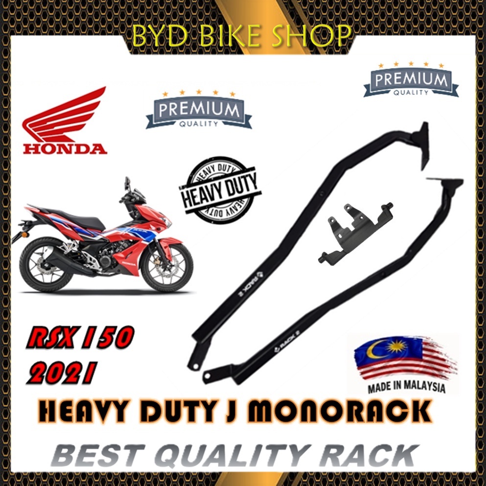 HONDA RSX 150 2021 TOP BOX RACK MONORACK HEAVY DUTY | Shopee Malaysia