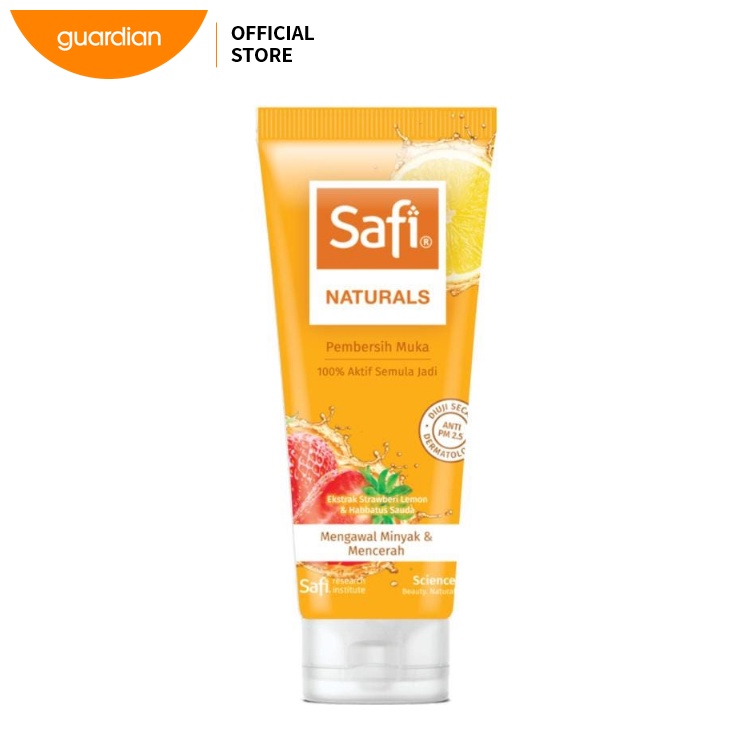Safi Pembersih Muka Strawberi Lemon & Habbatus Sauda 100G | Shopee Malaysia