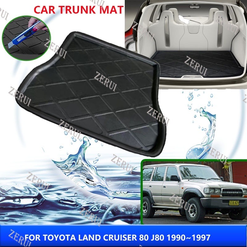 ZR For Trunk Mat For Toyota Land Cruiser 80 J80 FJ80 LC80 Lexus LX 450 ...