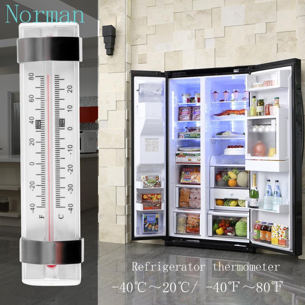 NORMAN Fridge Thermometer Kitchen Tool Refrigeration Fridge Freezer ...
